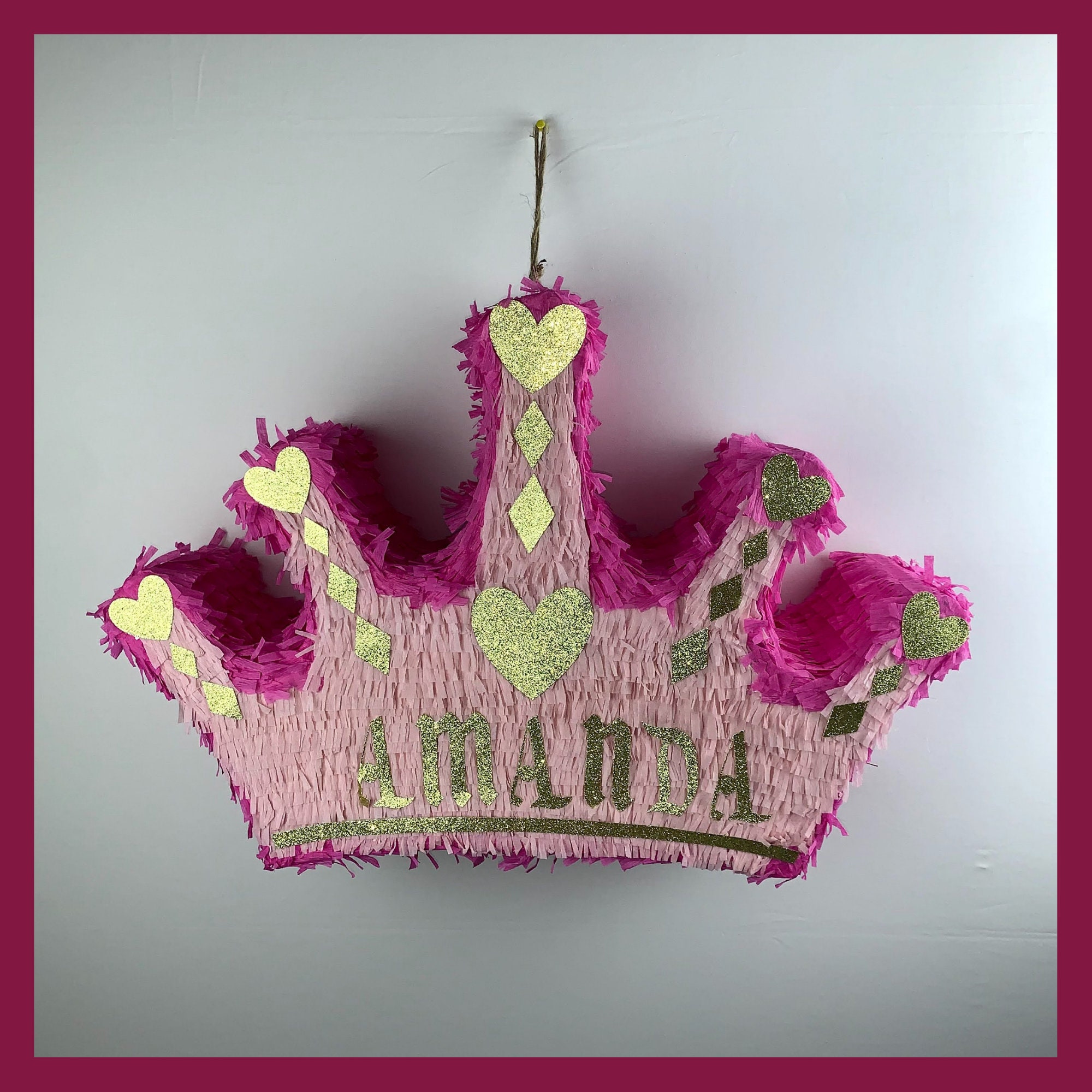 CROWNS OF PRINCESSES. We Customize Your Piñatas. - Etsy