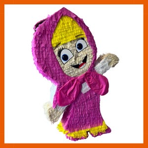 Masha and the Bear PINATA. Choose Your Character - Etsy