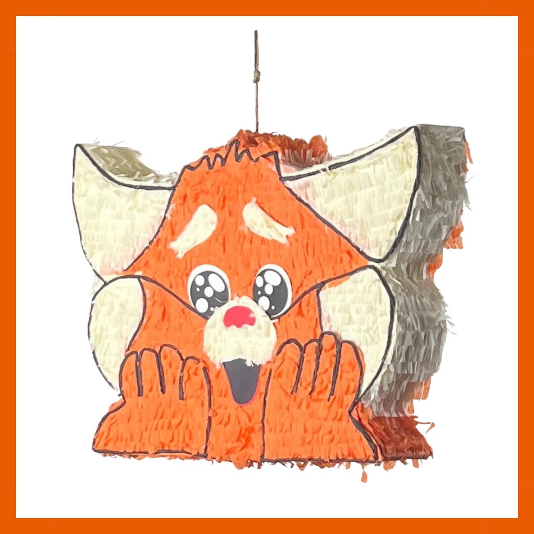 TURNING RED PIÑATA. Choose Your Character - Etsy