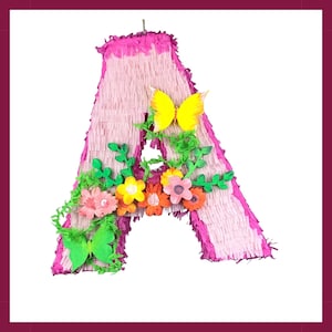 PIÑATA LETTERS. Choose Your Letter and Color - Etsy