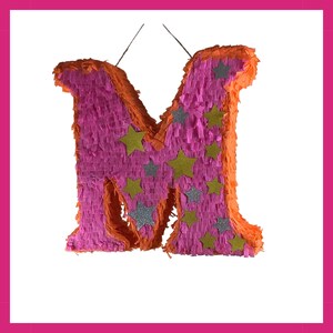 PIÑATA LETTERS. Choose Your Letter and Color. DETAILS - Etsy
