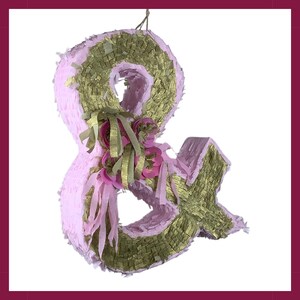 GOLDEN PIÑATA LETTERS. Choose Your Letter and Color - Etsy