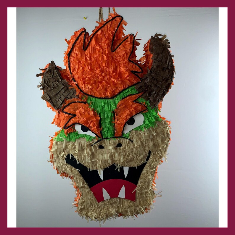 MARIO BROSS BOWSER. We Customize Your Piñatas. Video Game - Etsy