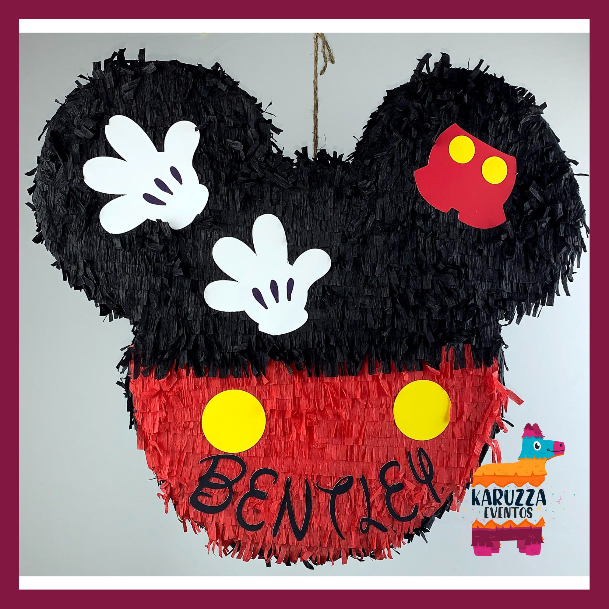 TRADITIONAL MICKEY MOUSE. We Customize Your Piñatas. Disney - Etsy
