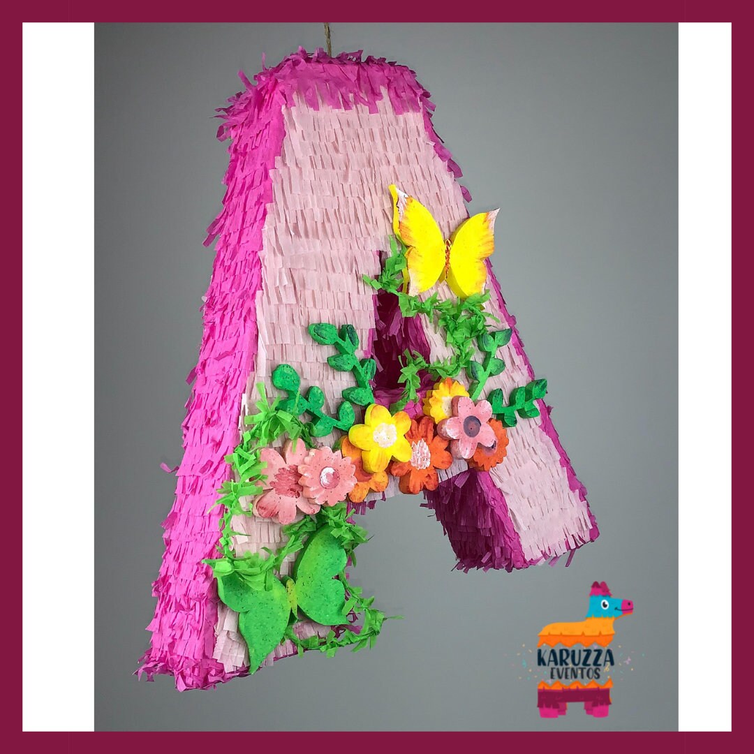 LETTERS AND NUMBERS. We Customize Your Piñatas. - Etsy