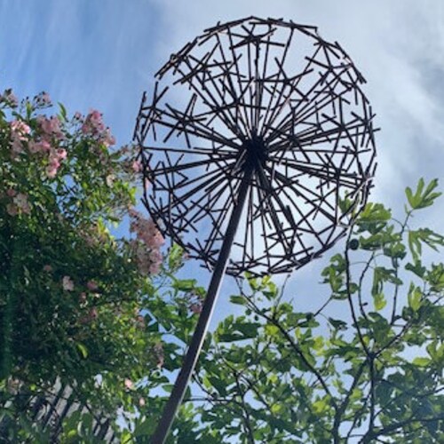 Allium Metal Sculpture - Etsy UK