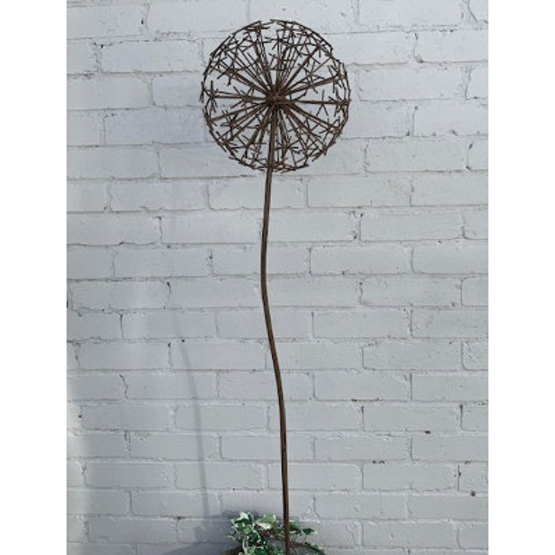 Allium Metal Sculpture - Etsy UK