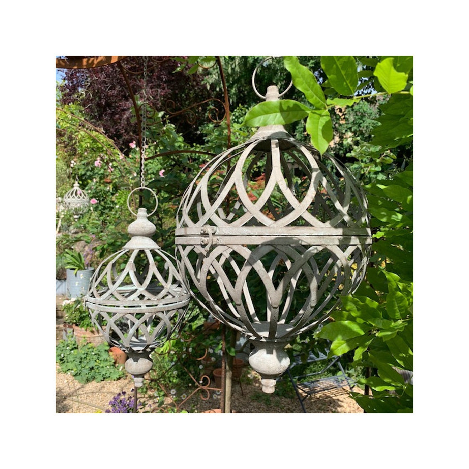 Hanging Orb Sphere Garden Planter | Etsy