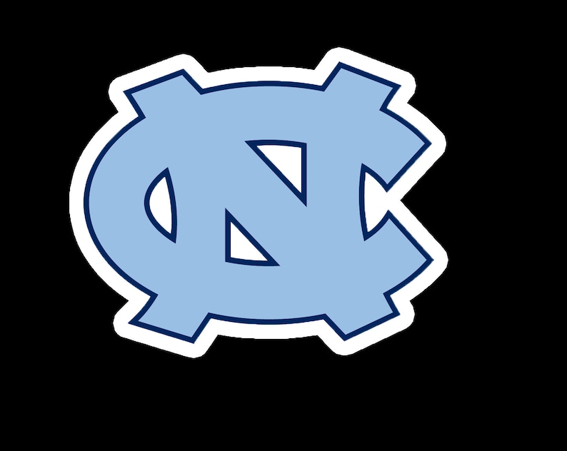 UNC Chapel Hill Tar Heel Stickers | Etsy
