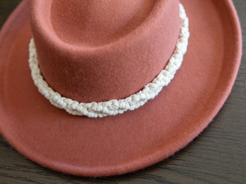 Adjustable Macrame Hat Band - Etsy