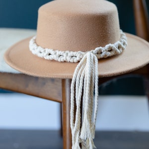 Adjustable Macrame Hat Band - Etsy