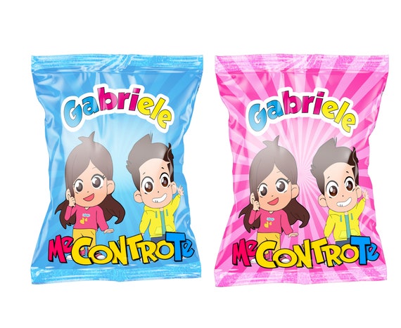 Me contro te Patatine personalizzate stampabile lui e Sofi - Etsy Italia