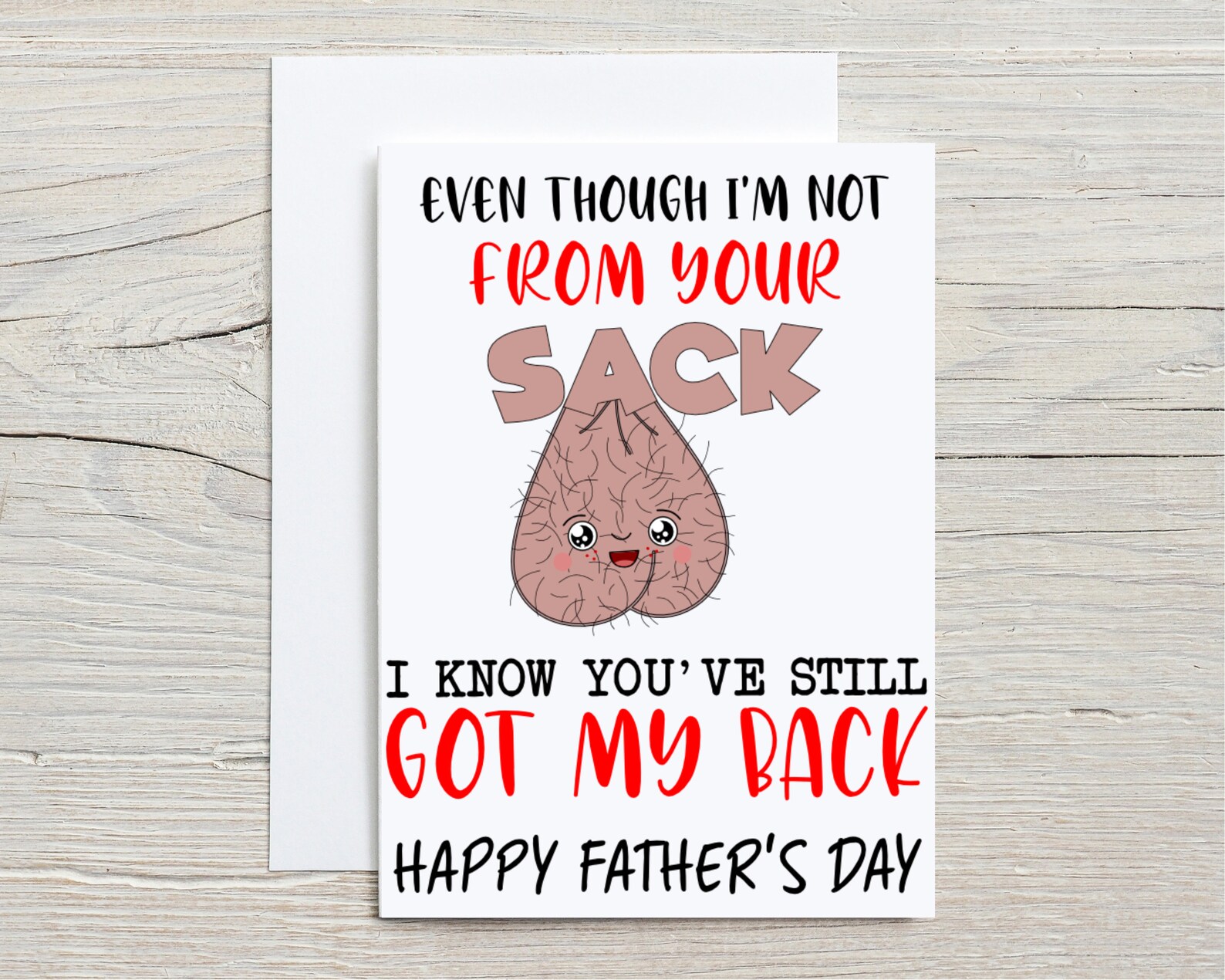 Not From Your Sack Fathers Day Card Rude Card Funny Card Etsy not-from-your-sack-fathers-day-card-rude-card-funny-card-etsy