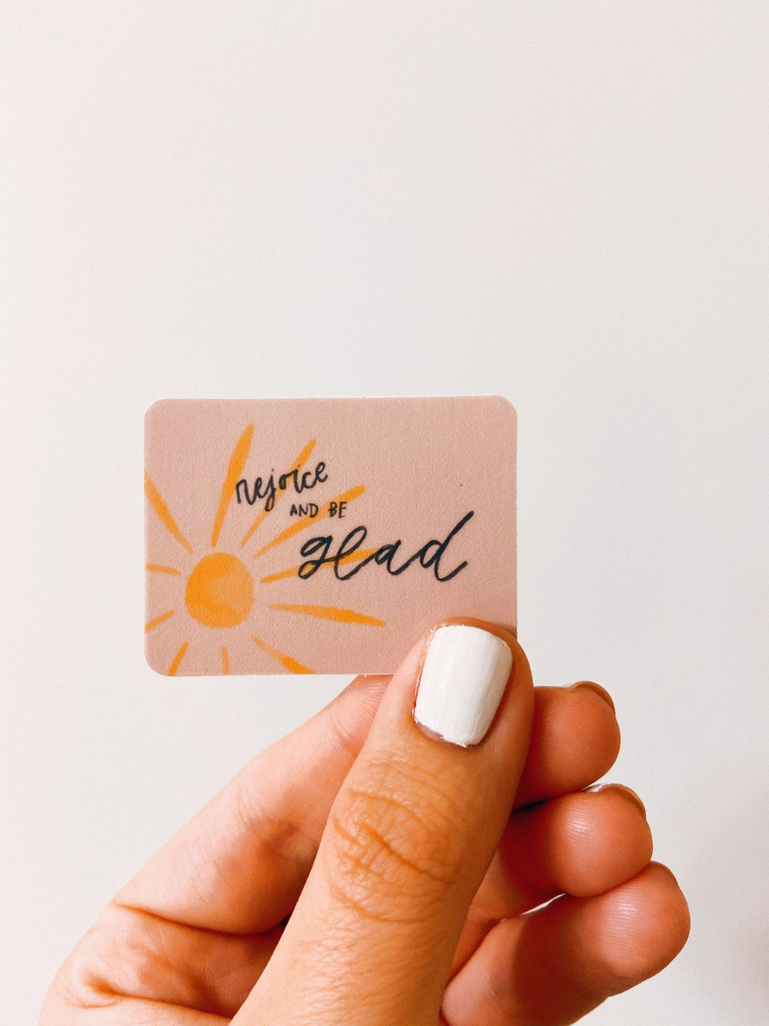 Rejoice and Be Glad Sticker - Etsy