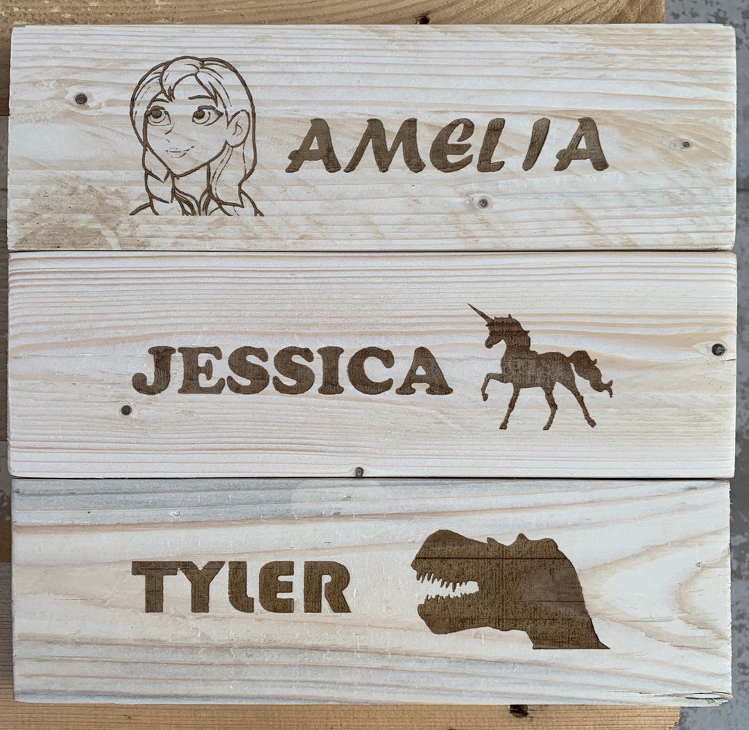 Custom Made Bedroom Door Signs - Etsy