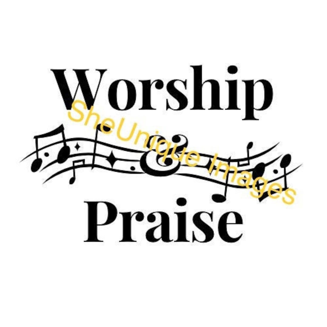 Praise Music Clipart