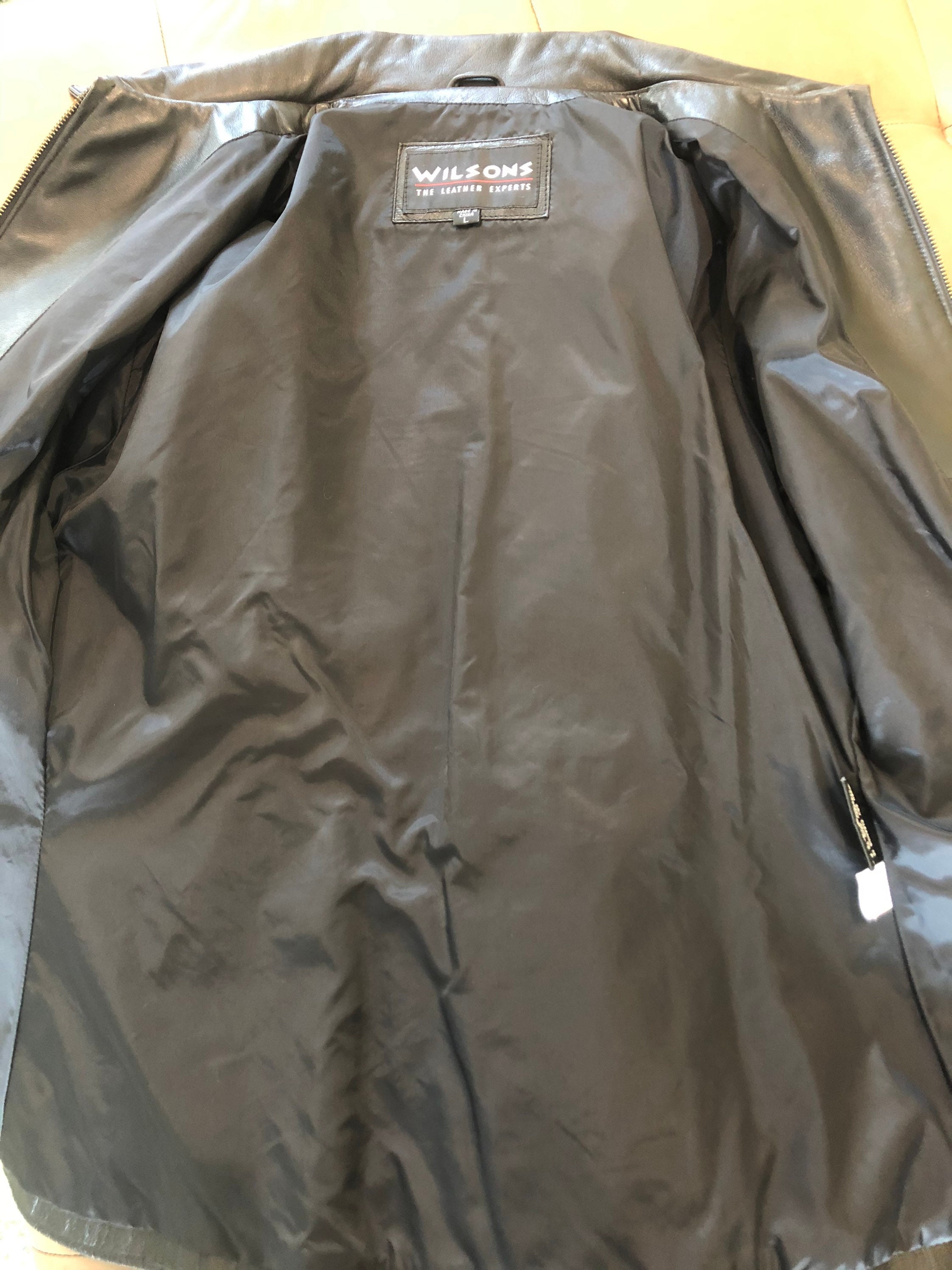 Vintage Wilson Leather Jacket - Etsy