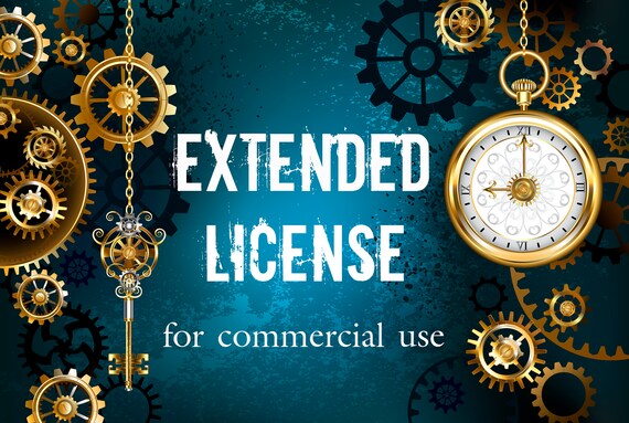 Extended License for IMAGE VECTOR/ Commercial License by | Etsy