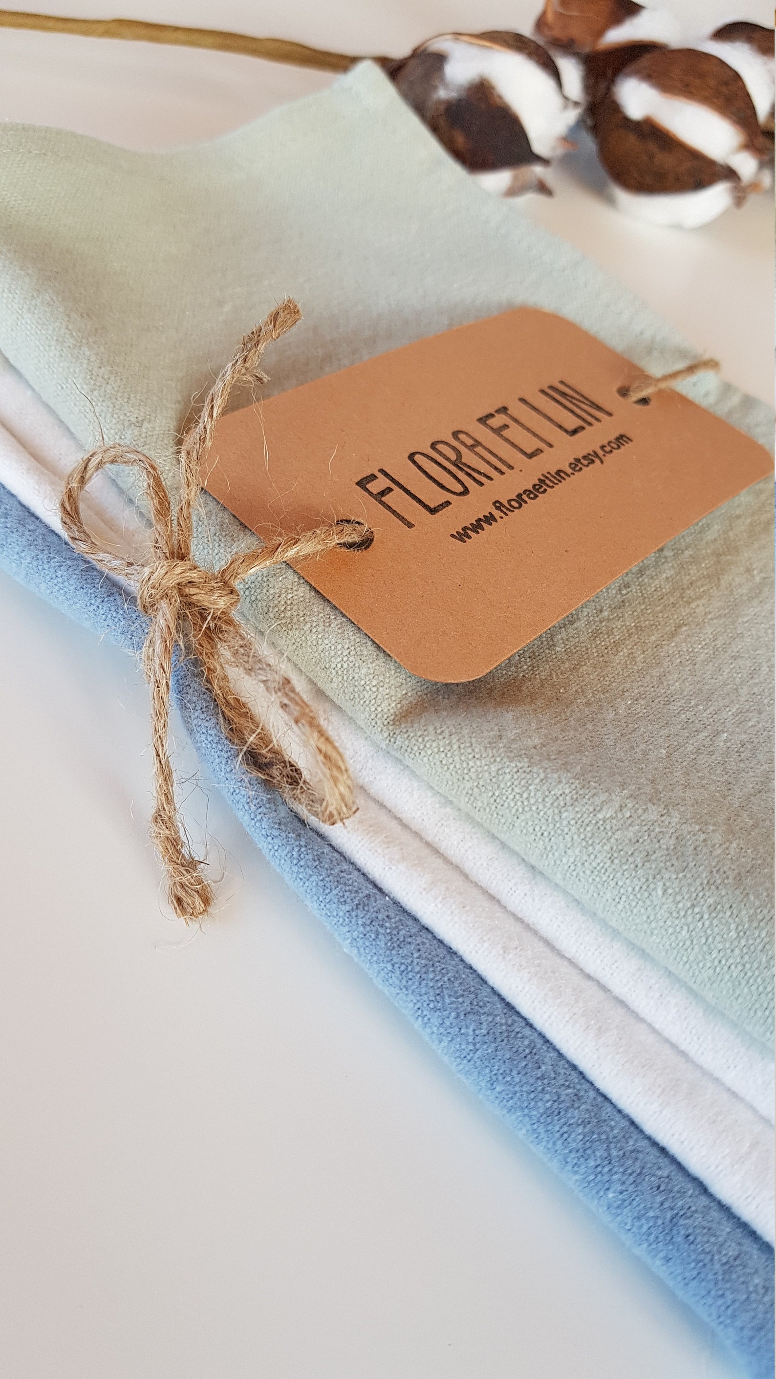 Organic Handkerchief. Zero Waste Tissues. 4 Hankies Set - Etsy