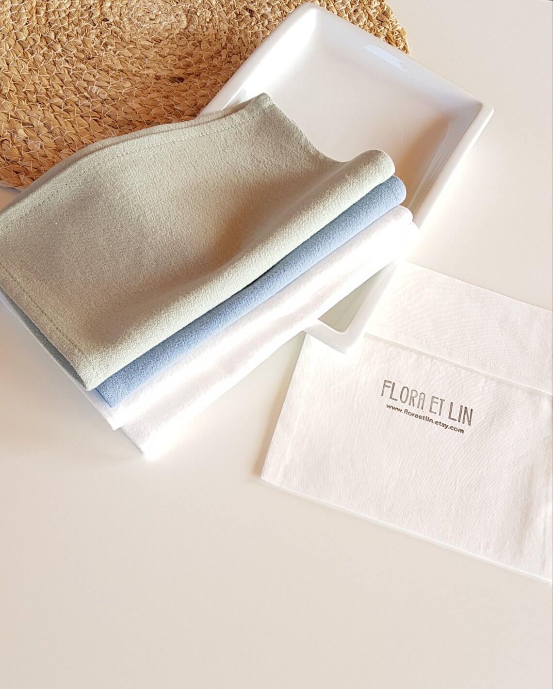 Organic Handkerchief. Zero Waste Tissues. 4 Hankies Set - Etsy