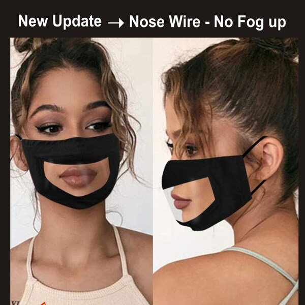 Transparent Face Mask for Teacher - Etsy