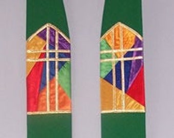 Green Ordinary Time Stole - Etsy