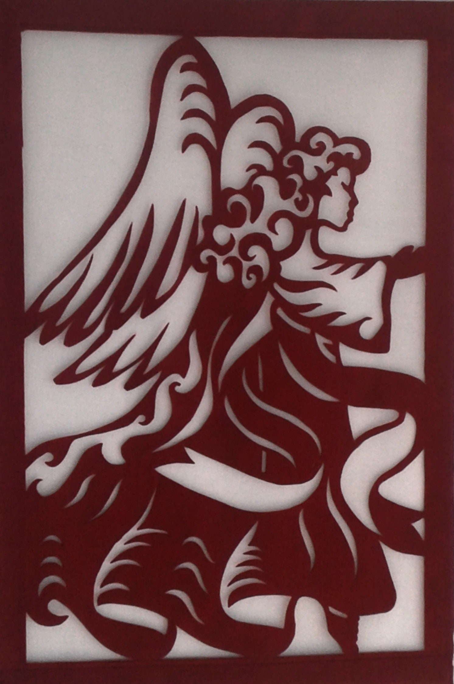 The Angel is a Cutwork Wall Hanging Pattern, Hark the Angels Did Sing ...
