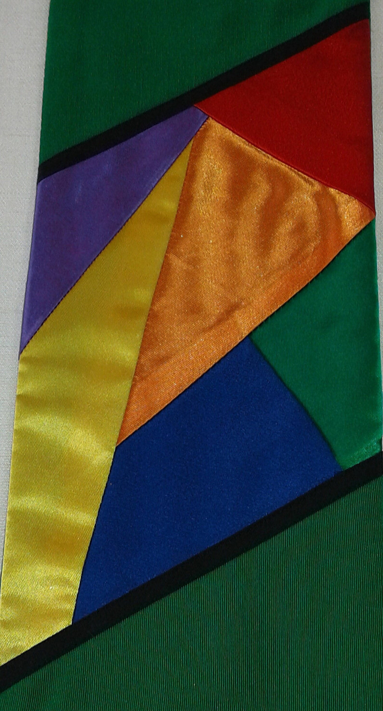 Stain Glass Applique Pattern, Stain Glass Celebration Pattern, Paper ...