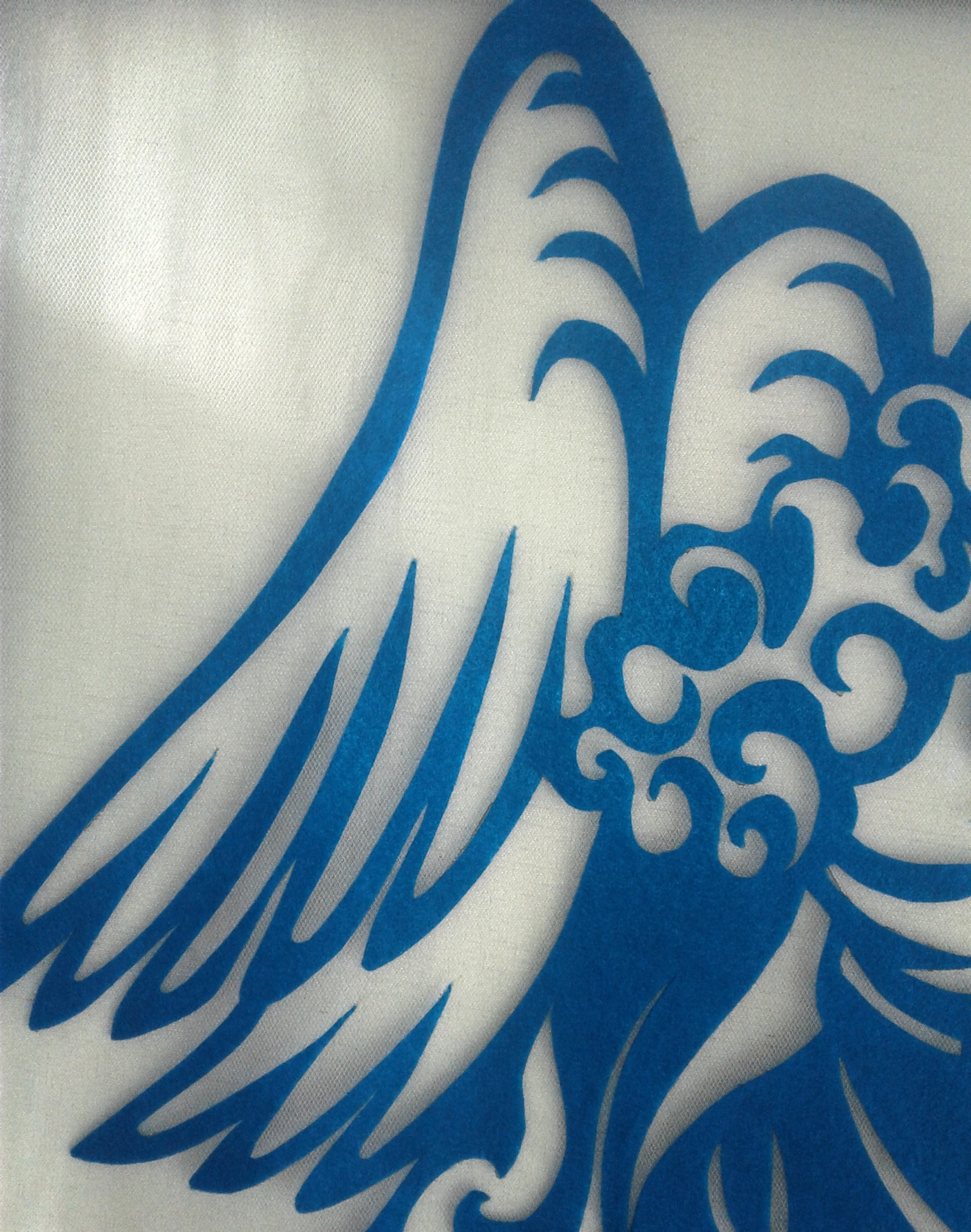 The Angel is a Cutwork Wall Hanging Pattern, Hark the Angels Did Sing ...