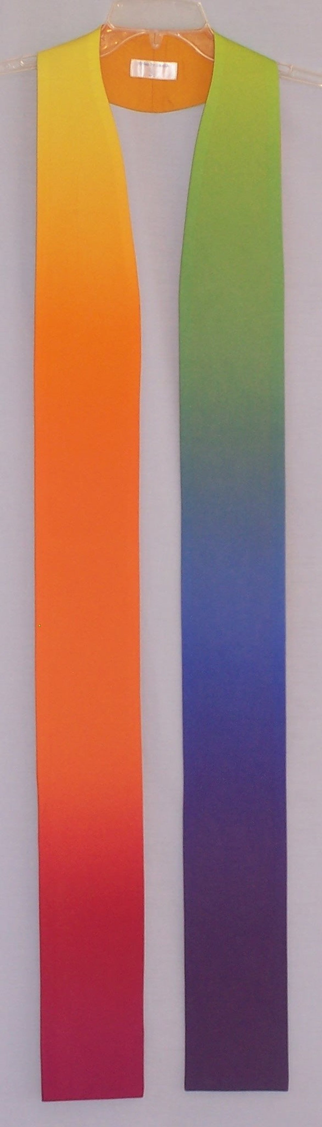 Clergy Rainbow Stole, All Season Stole, Shades of the Rainbow - Etsy