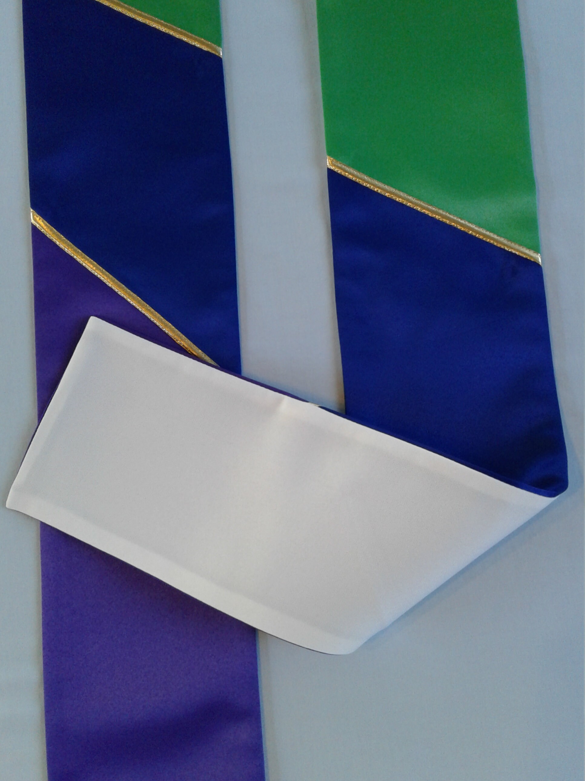 Clergy Rainbow Stole All Season Stole Shades of the Rainbow - Etsy UK