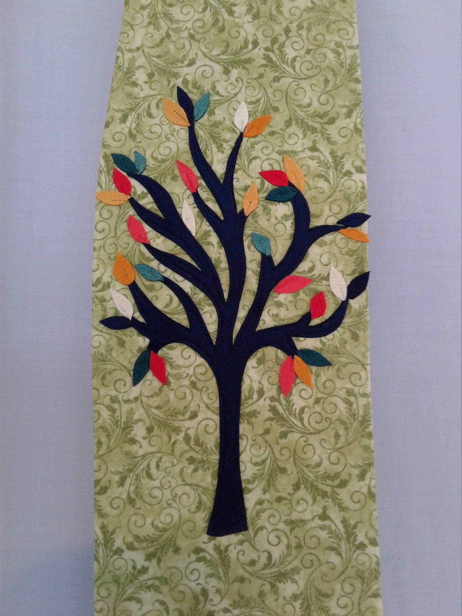 Ordinary Time Stole, Appliqued Tree on the Tree of Life Stole, Clergy ...
