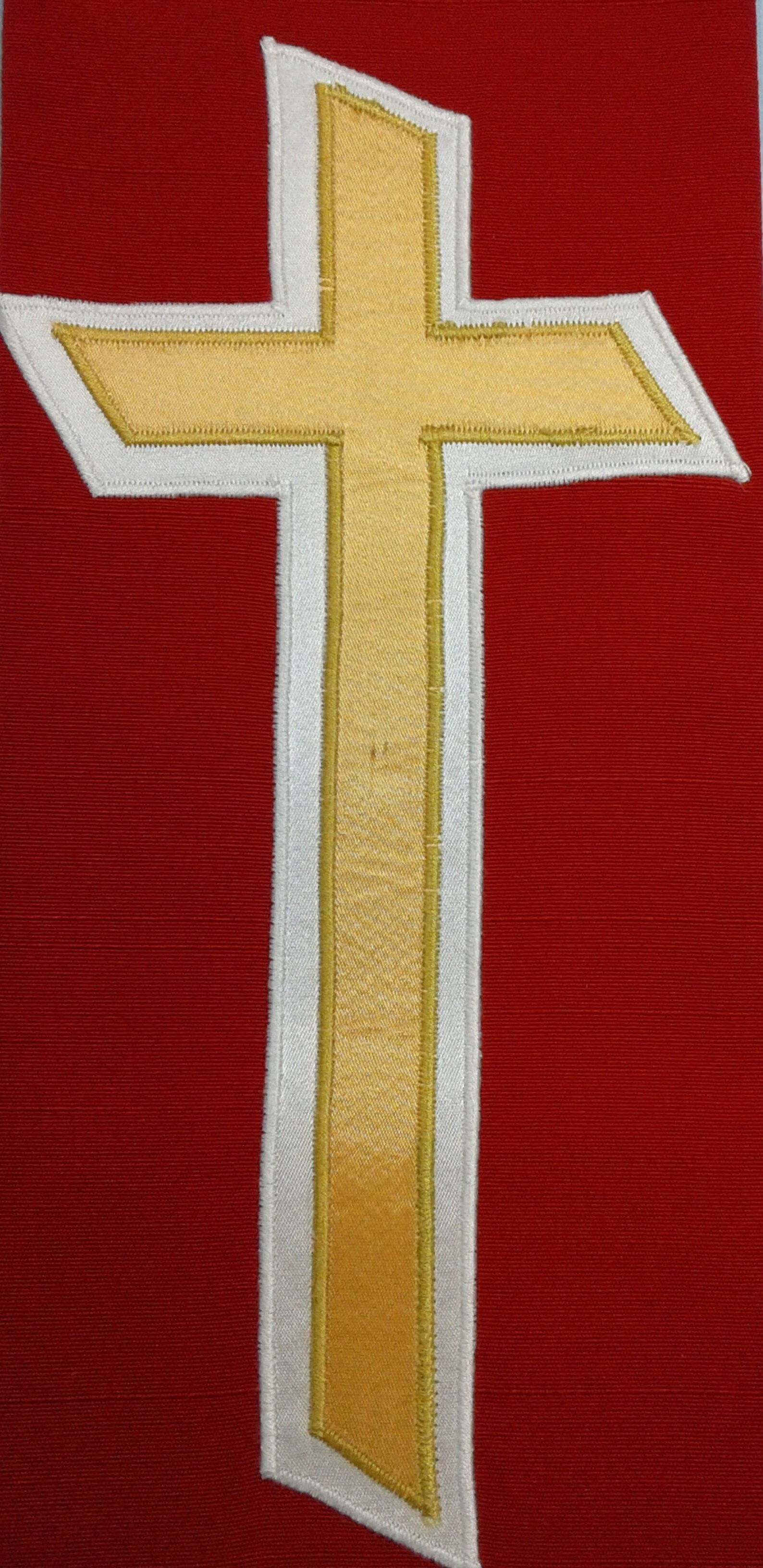 Narrow Neck Clergy Stole Pattern, 2 Applique' Patterns Included, 2 ...