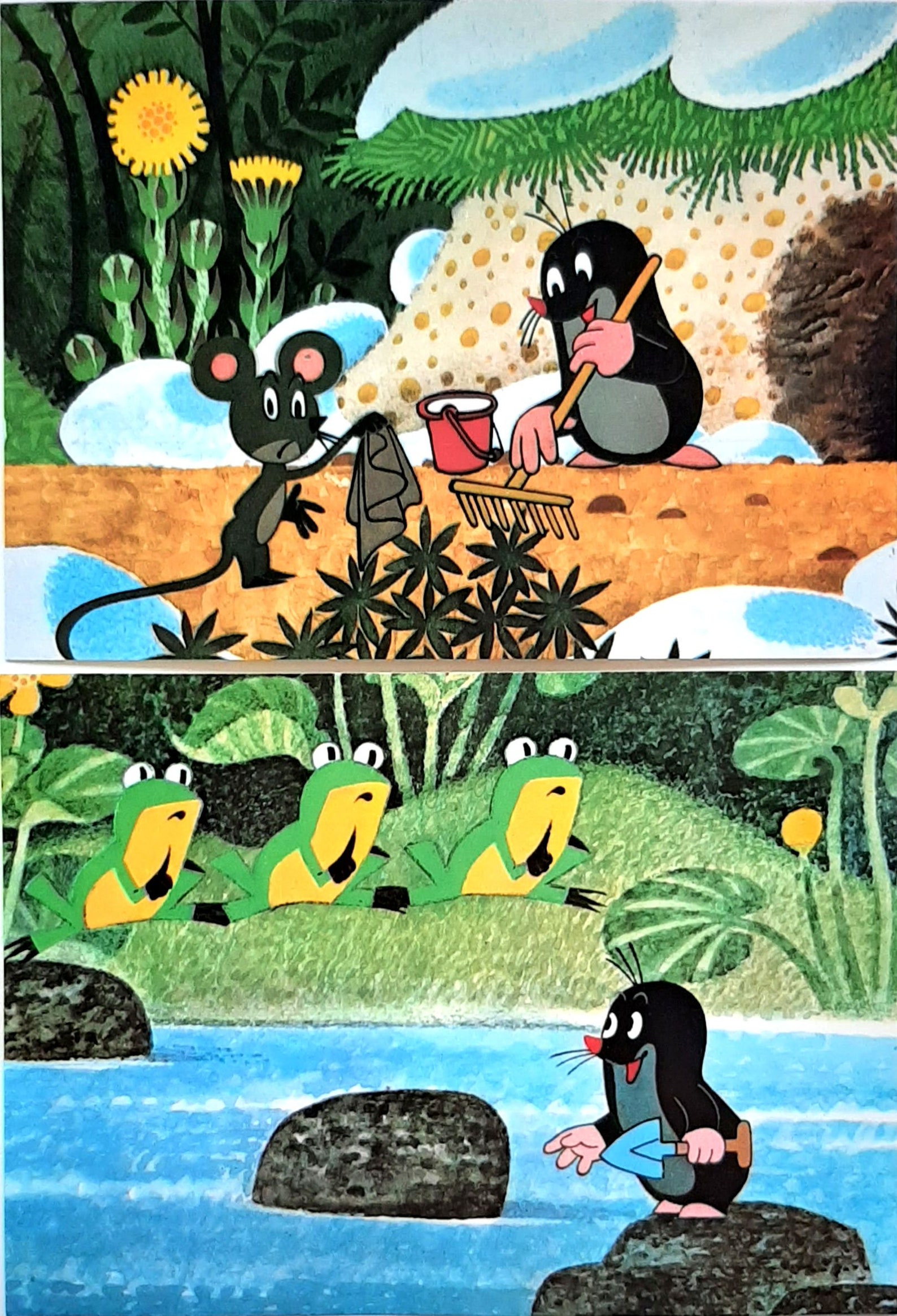 Little Mole. Cartoon children's film set of 18 vintage | Etsy