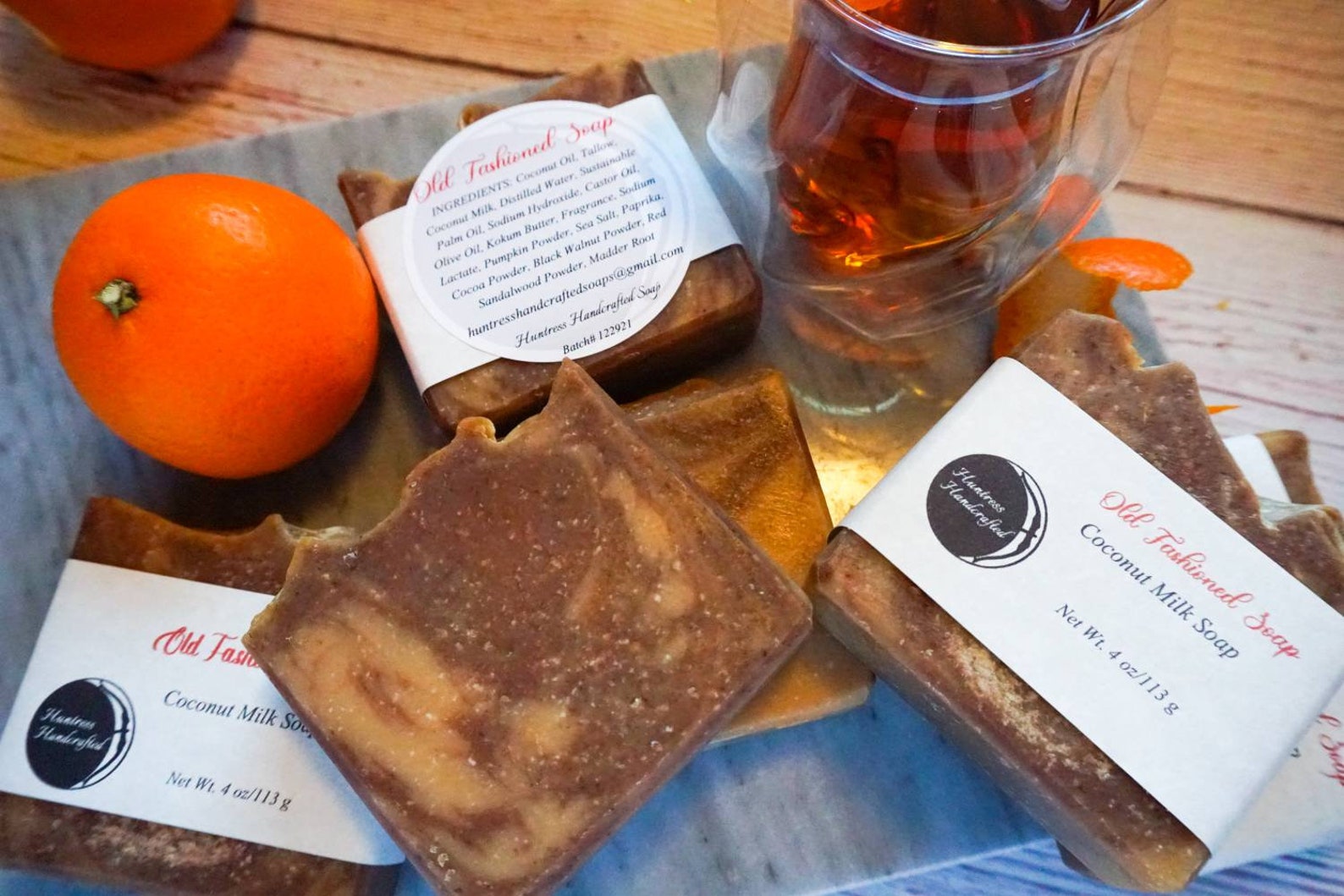 Old Fashioned Soap Orange and Bourbon Soap Kokum Butter and Coconut ...