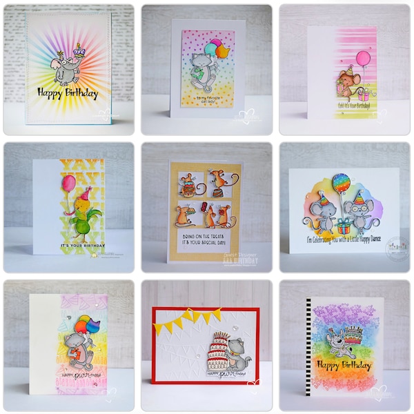 Cute Critters Card - Etsy