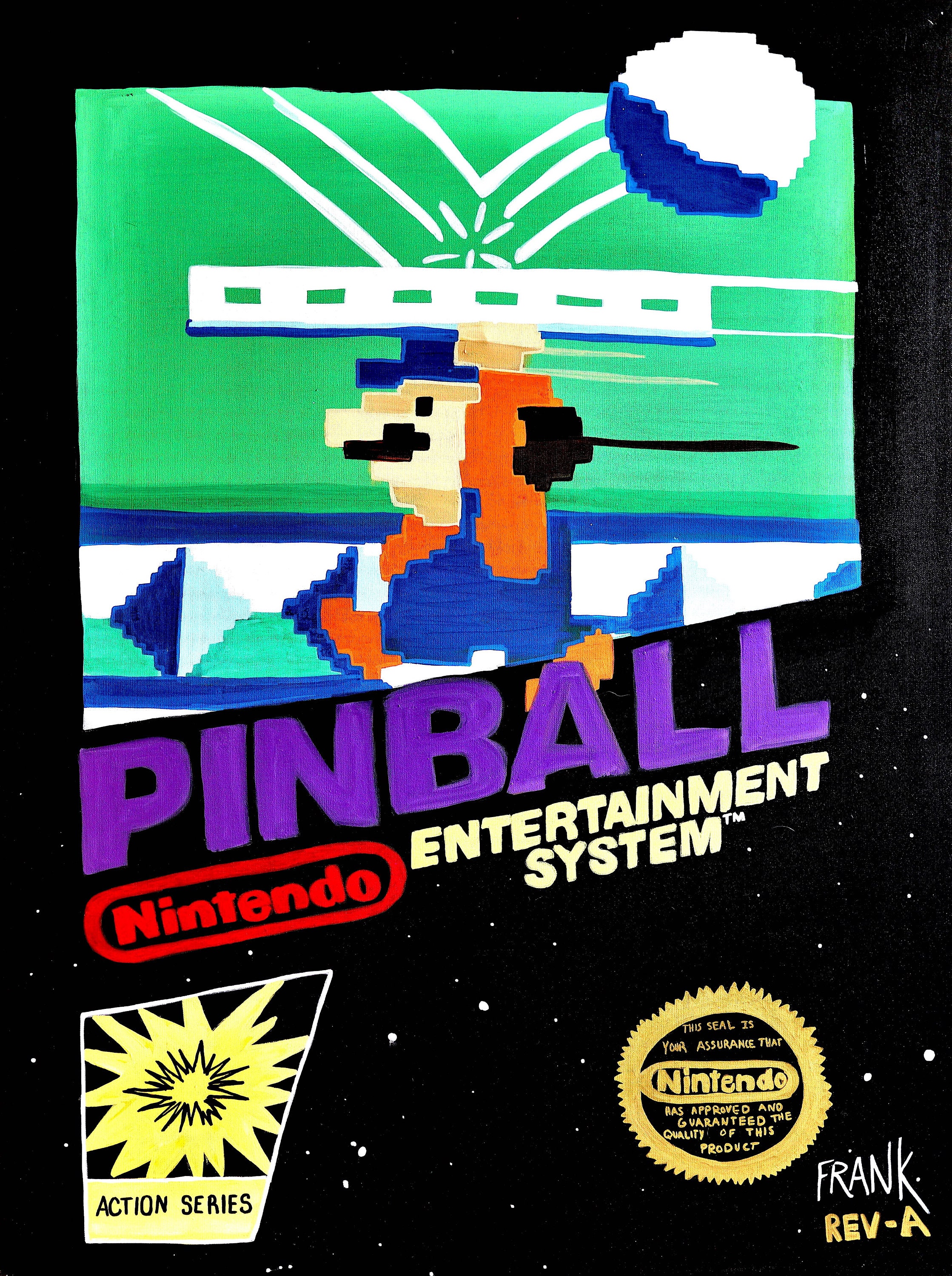 Pinball Nintendo Original Cover - Etsy