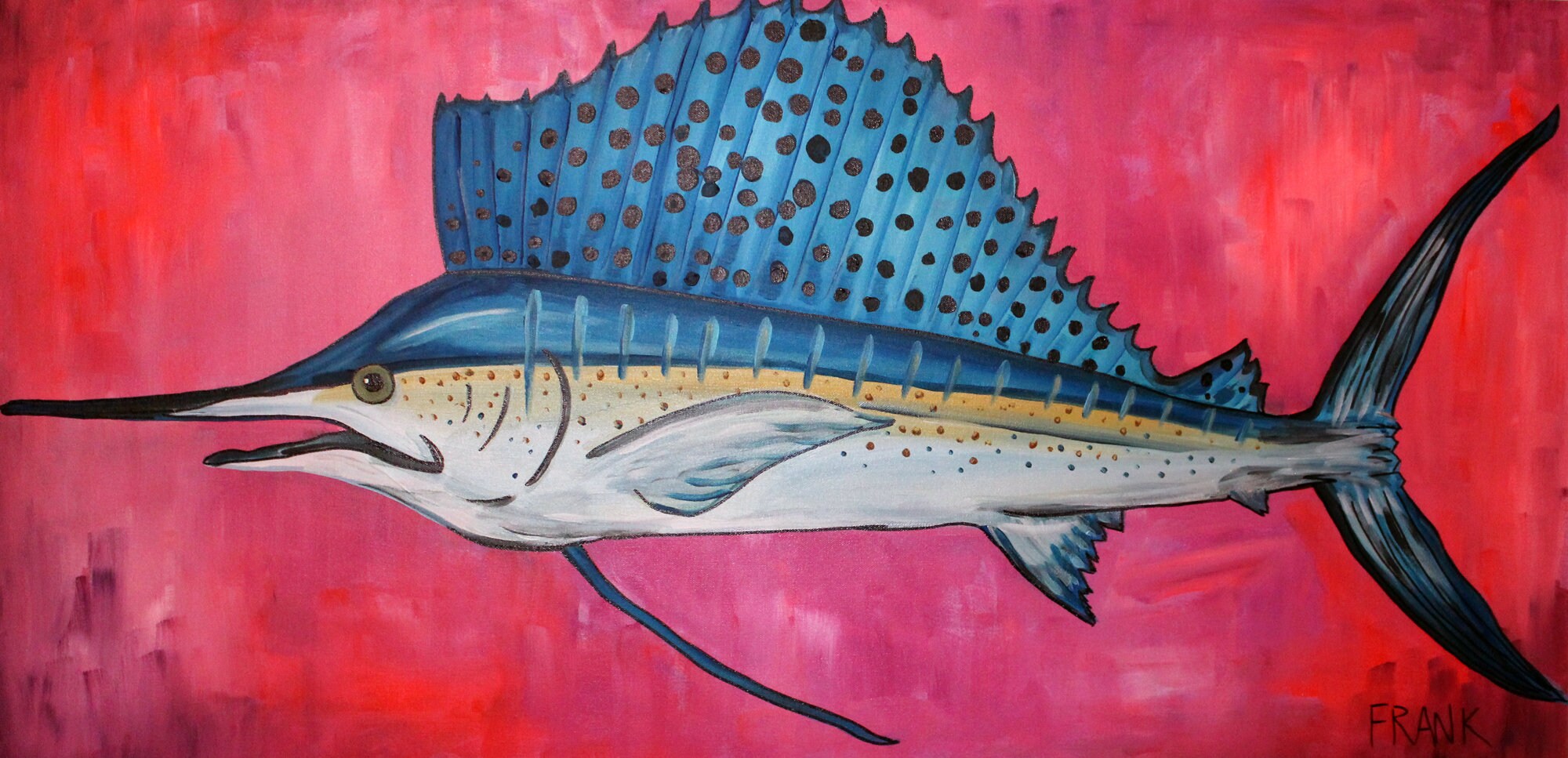 Sailfish in Pink - Etsy