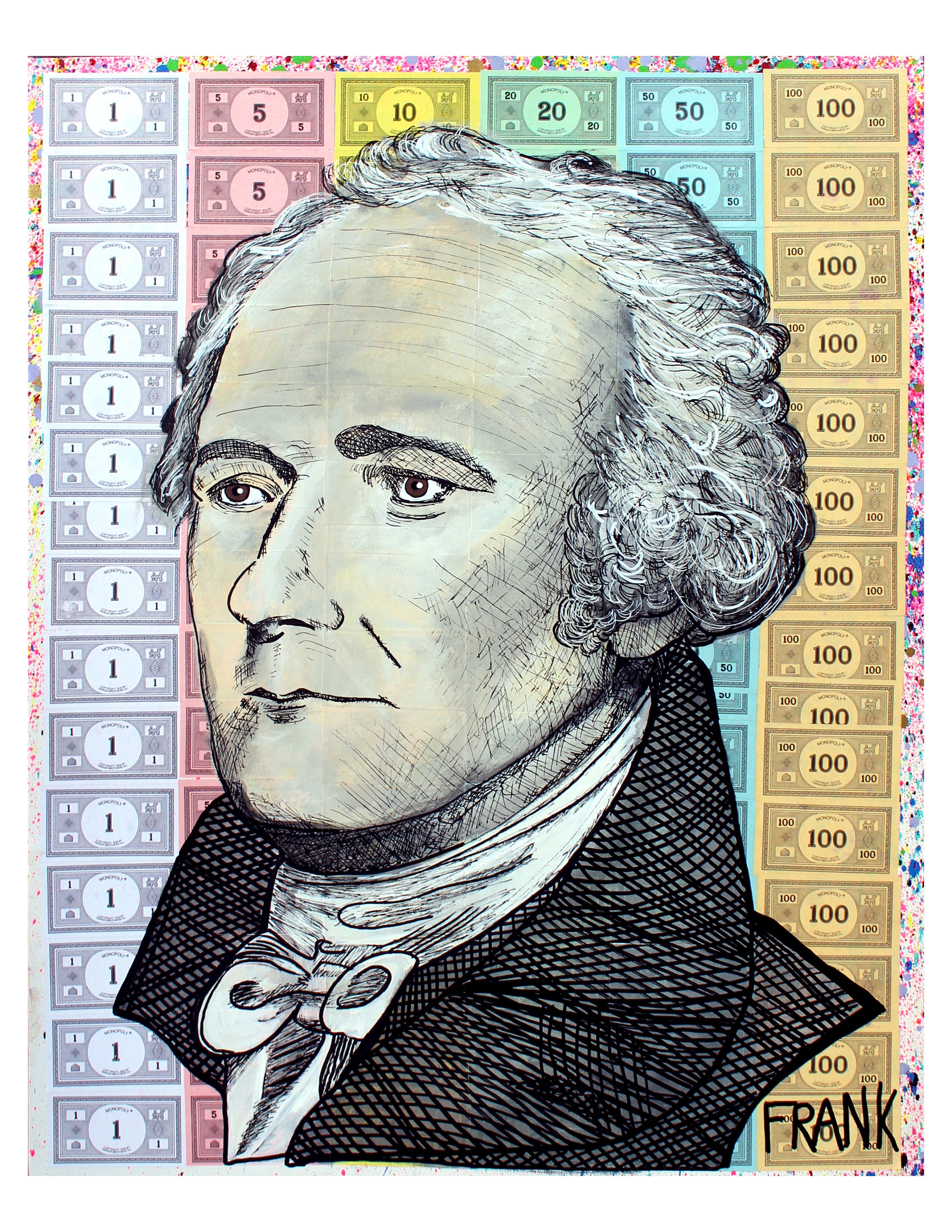 Alexander Hamilton Over Monopoly Money - Etsy