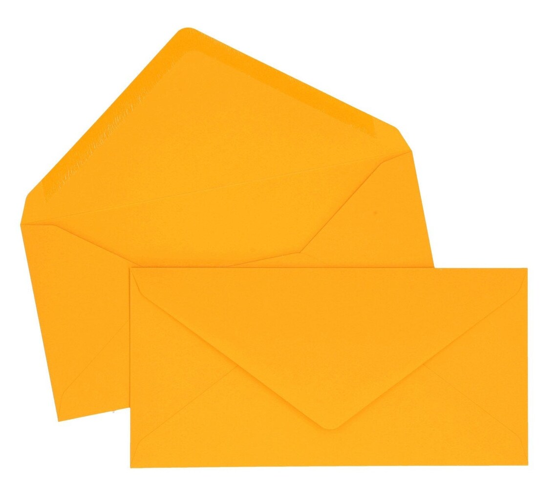 Orange Envelopes in Different Sizes C5 B6 DL CD on Premium - Etsy UK