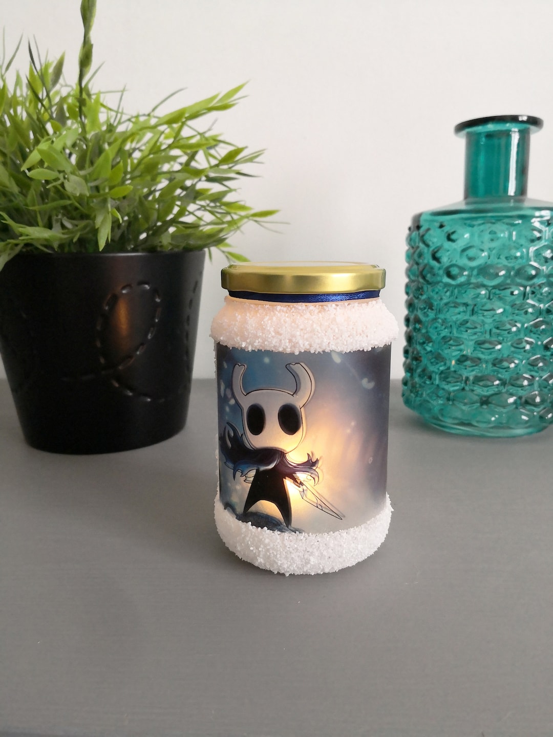 Hollow Knight Tealight Holder 3D Effect LED Decorative Night Light - Etsy