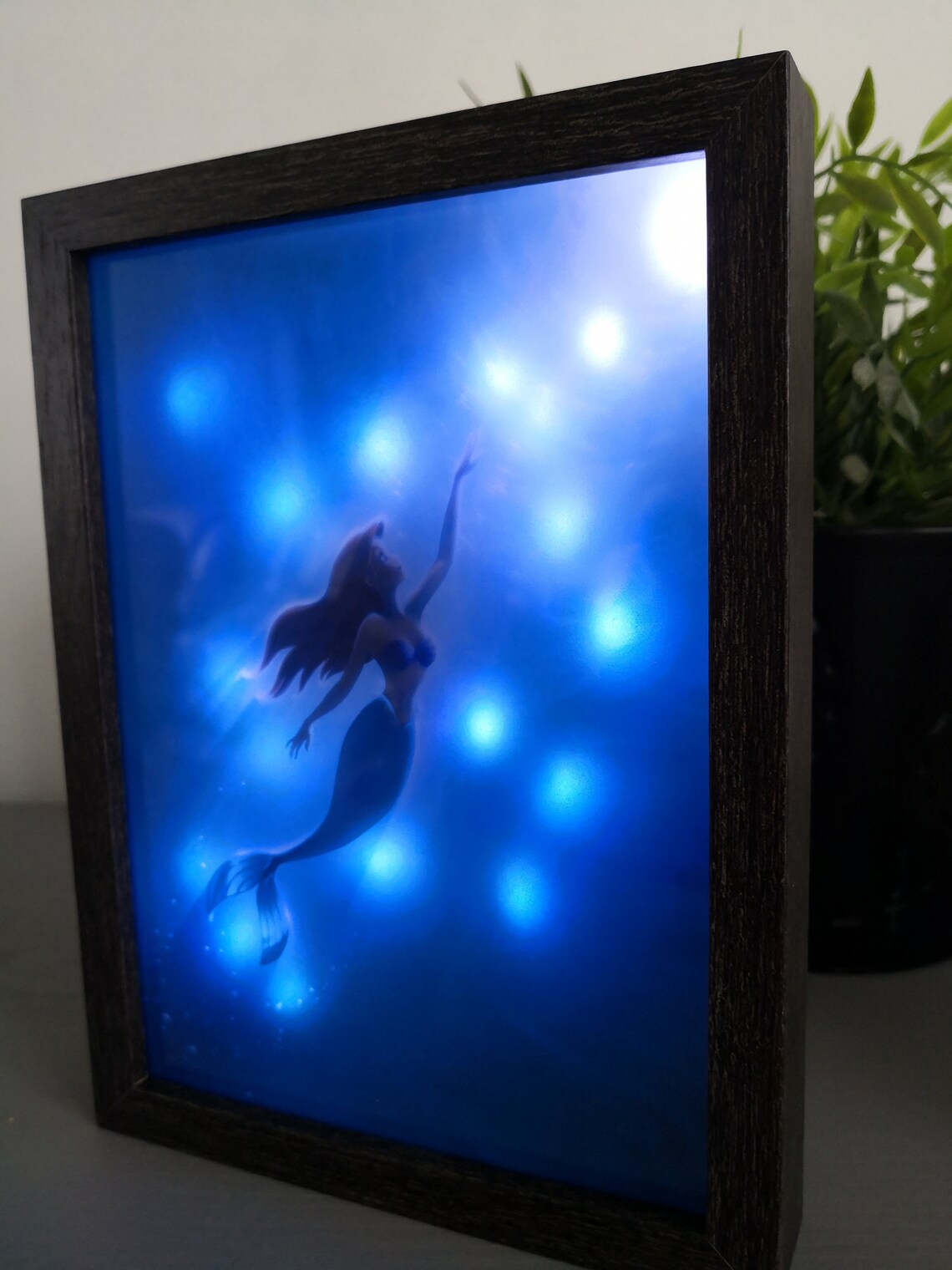 Lightbox the Little Mermaid Disney - Etsy