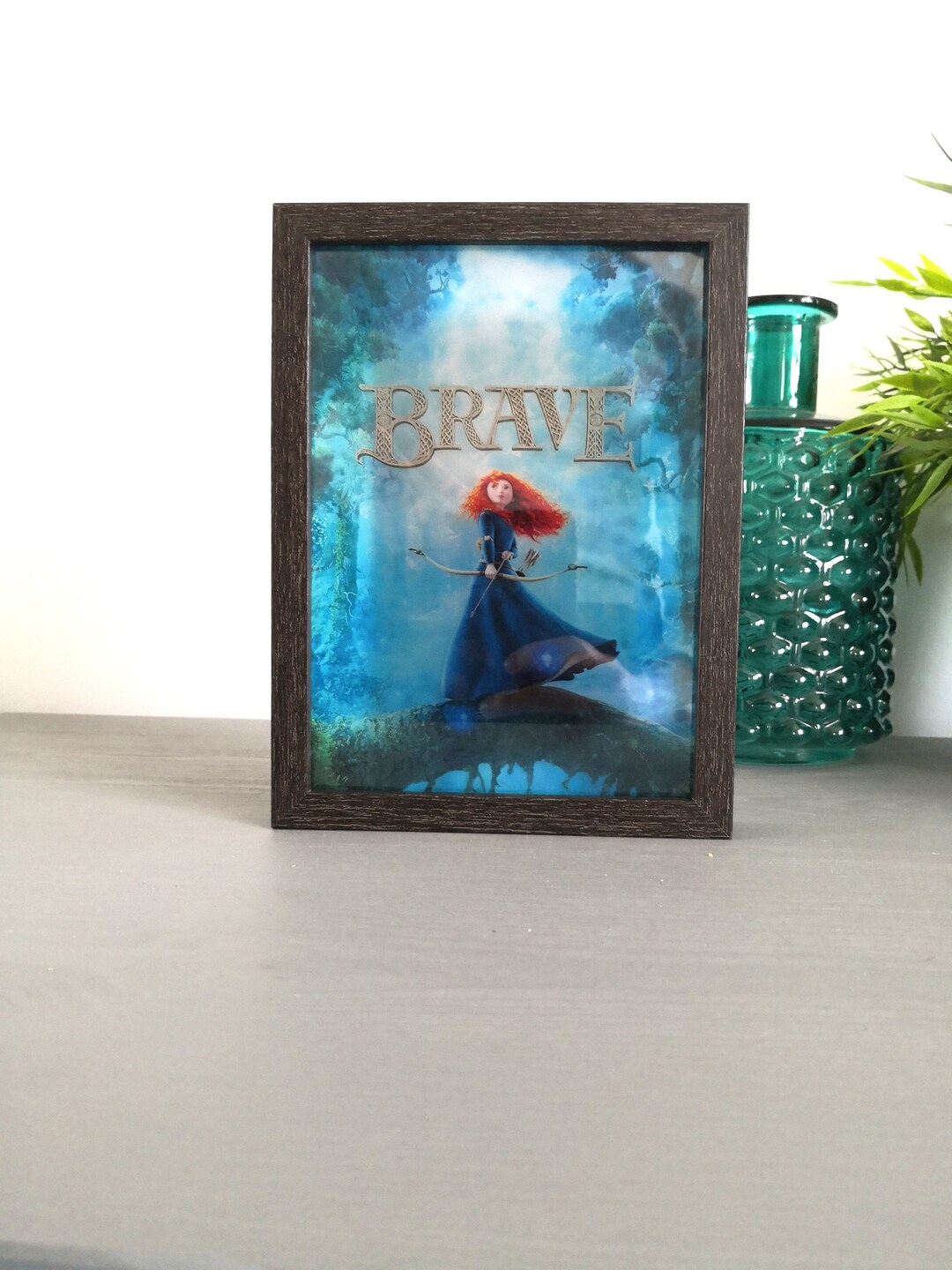 Disney Rebel Merida Rahmen - Etsy.de