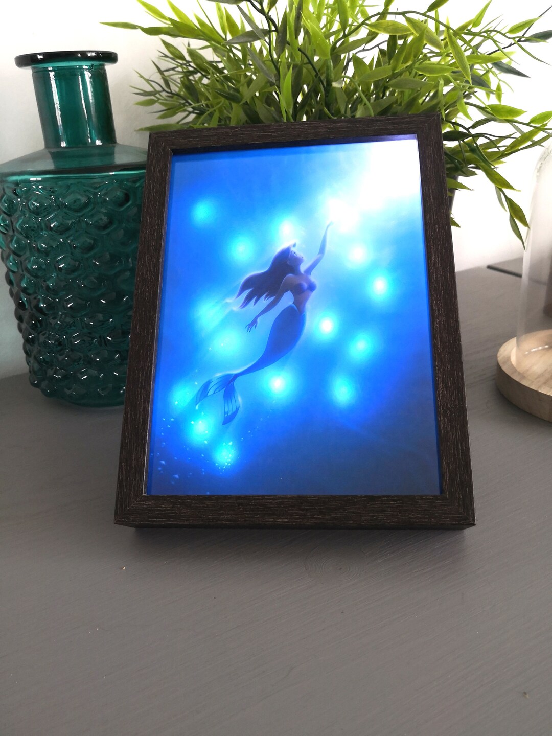 Lightbox the Little Mermaid Disney - Etsy
