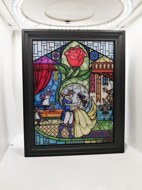 Lightbox La Belle et La Bête - Etsy France