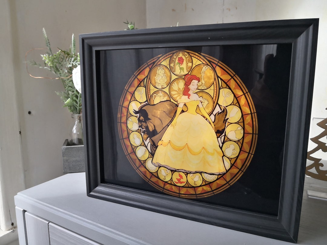 Lightbox Beauty and the Beast - Etsy