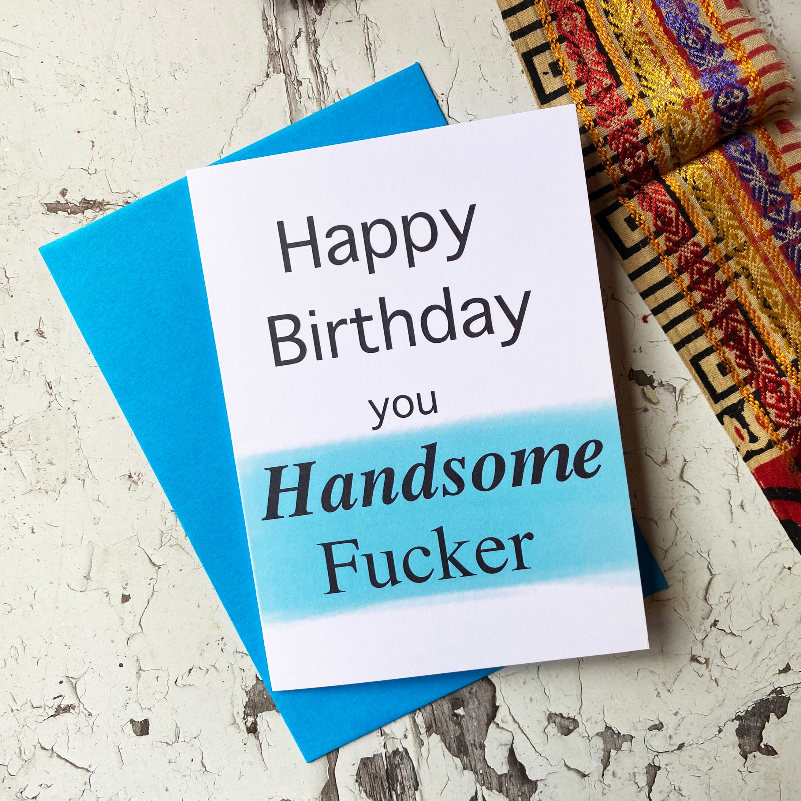 Pack of 5 Rude birthday cards - 5 adult birthday cards - male and ...