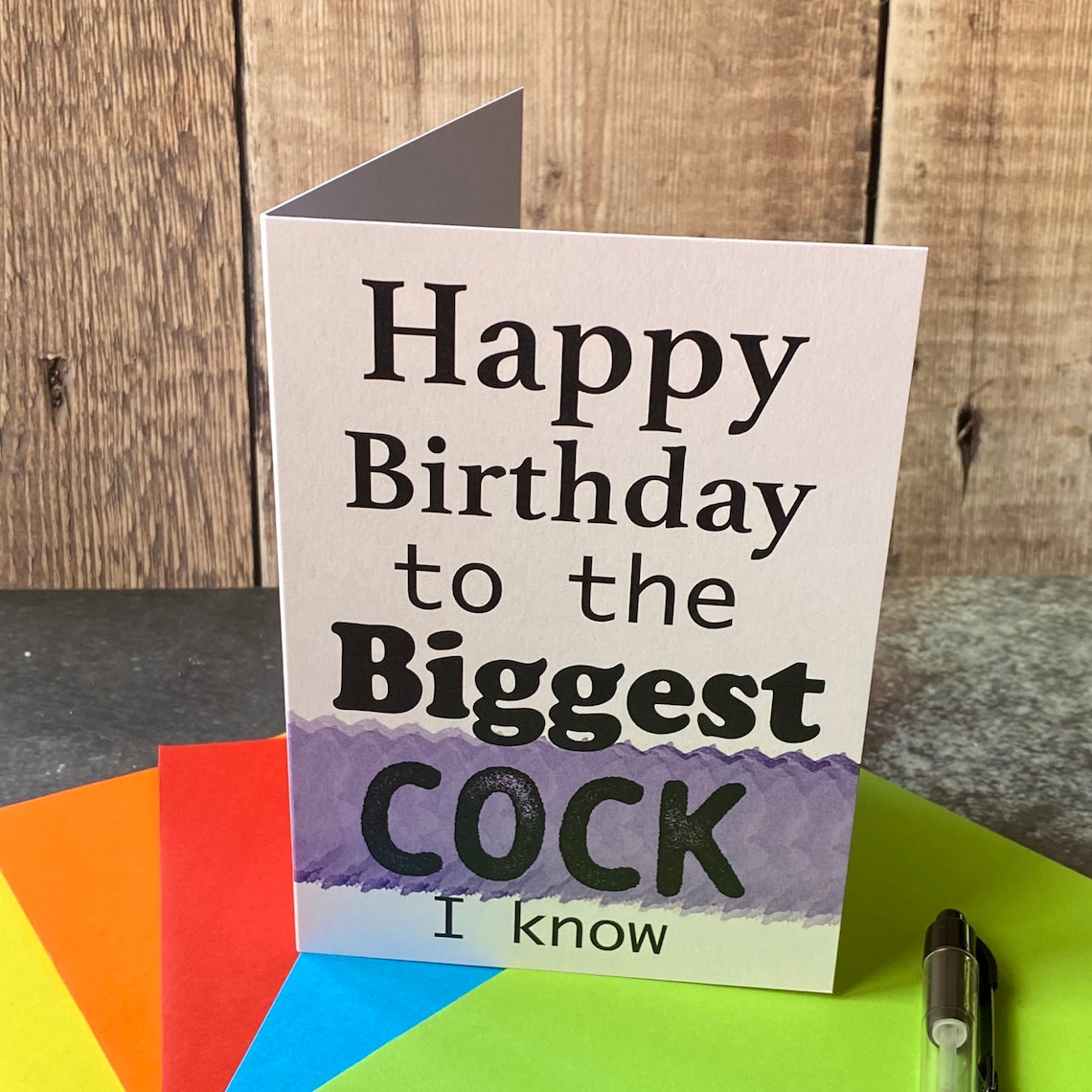 Adult Birthday Card Funny Birthday Card Humorous Adult Birthday Card ...