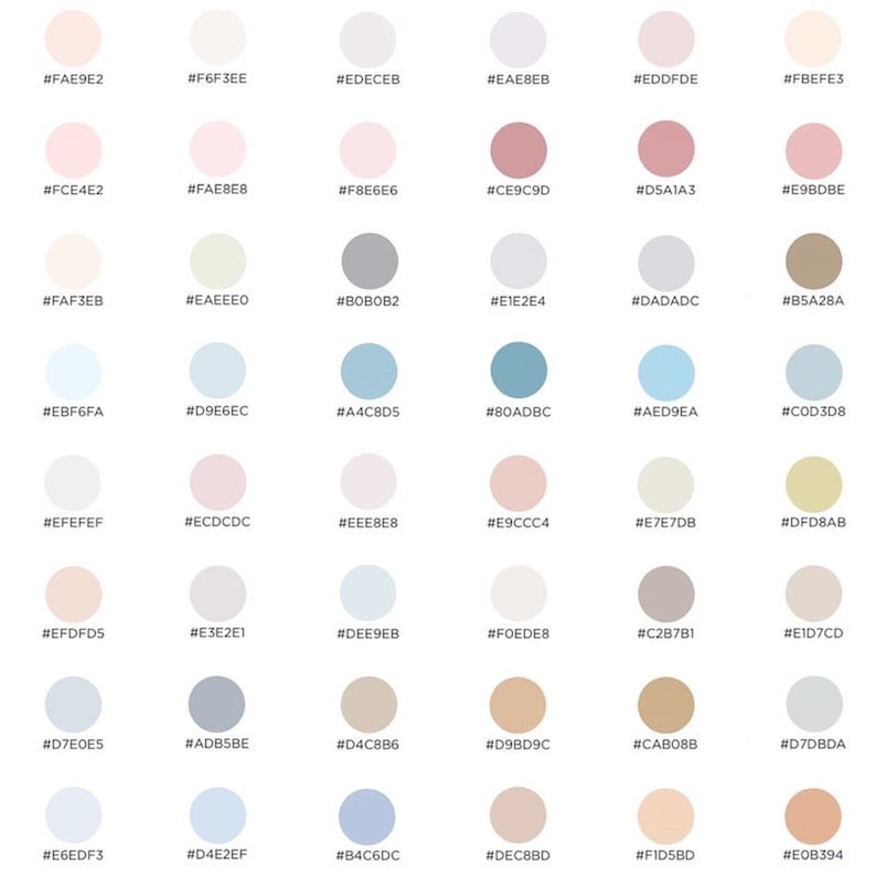 Pastel Folder Icons Digital Download - Etsy
