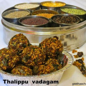 Thalippu Vengaya, Vadagam, Sun Dried Kari Vadagam, Onion Vadagam for ...